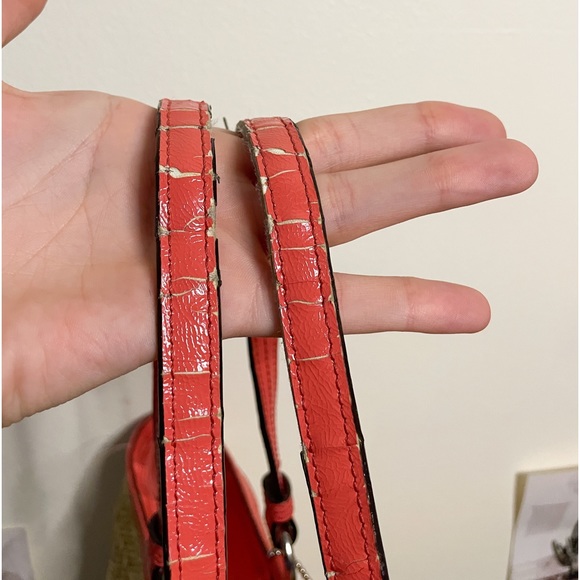 Coach | Bags | Coach Woven Straw Floral Pink Raffia Tote Bag | Poshmark